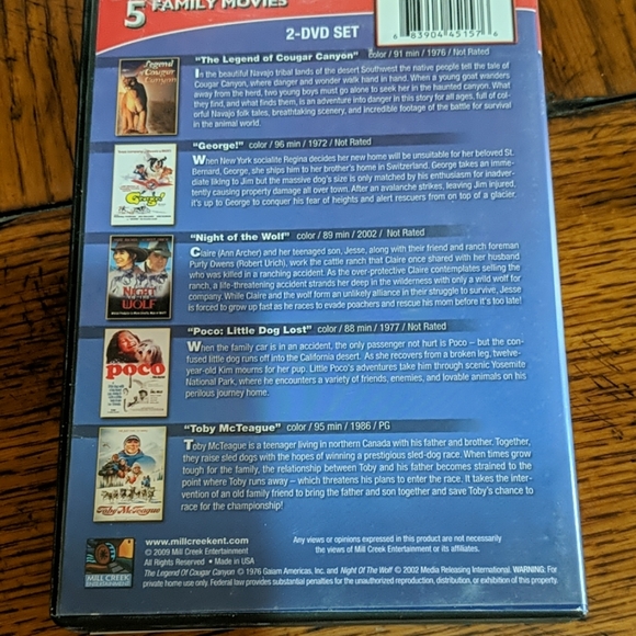 Vivendi | Media | 6 Movies On 3 Dvds | Poshmark